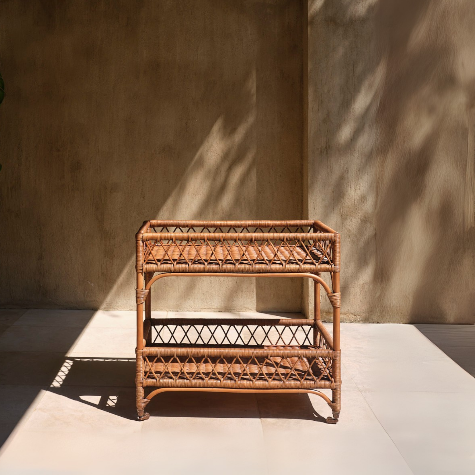 Trellis Bar Cart